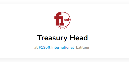 Treasury Head Job Vacancy In F1soft Group - JOBS NOTICES
