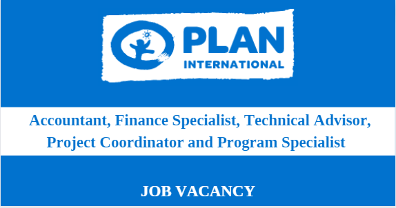 Plan International Vacancy 2024 for Various positions