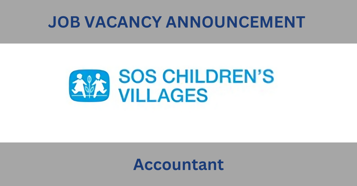 SOS Childrens Villages Nepal Job Vacancy 2024 for Accountant